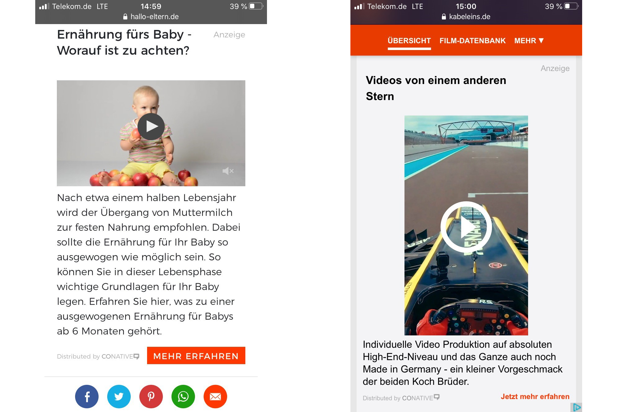 CONATIVE Video Story Advertising - media4more